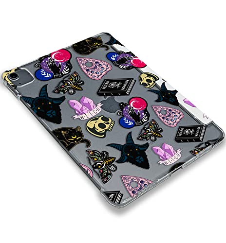 Halloween Witch Mystical Witchcraft case Compatible with iPad Mini Air Pro 7.9 8.3 9.7 10.2 10.9 11 12.9 inch Pattern Cover New 2022 Trifold Stand 3 4 5 6 7 8 9 Generation 4 (11" Pro 1/2/3 gen)