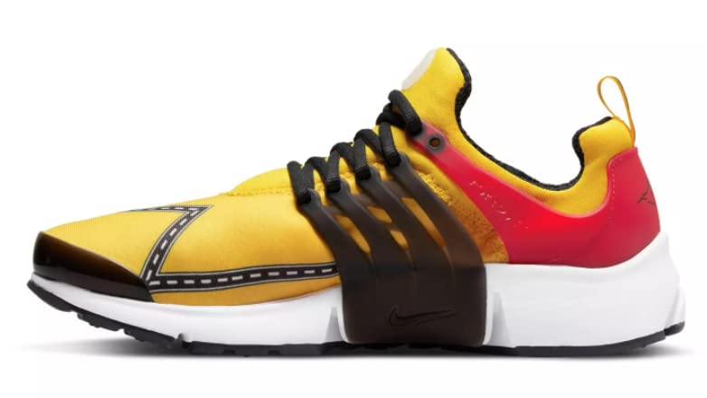 Nike Men's Air Presto Running Shoe, Speed Yellow/University Red/White/Black, 10