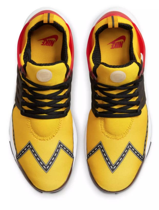 Nike Men's Air Presto Running Shoe, Speed Yellow/University Red/White/Black, 10