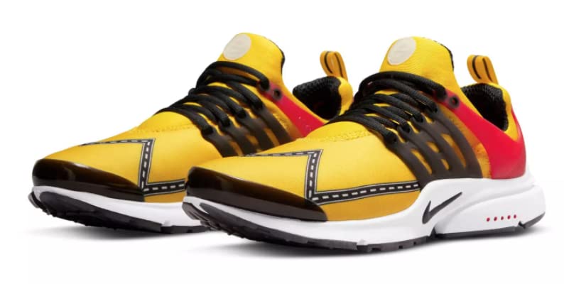 Nike Men's Air Presto Running Shoe, Speed Yellow/University Red/White/Black, 10