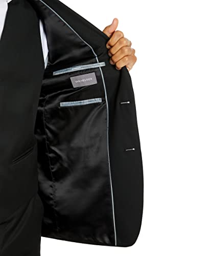 Van Heusen Men's Jacket, Jet Black, 40 Regular
