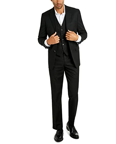 Van Heusen Men's Jacket, Jet Black, 40 Regular