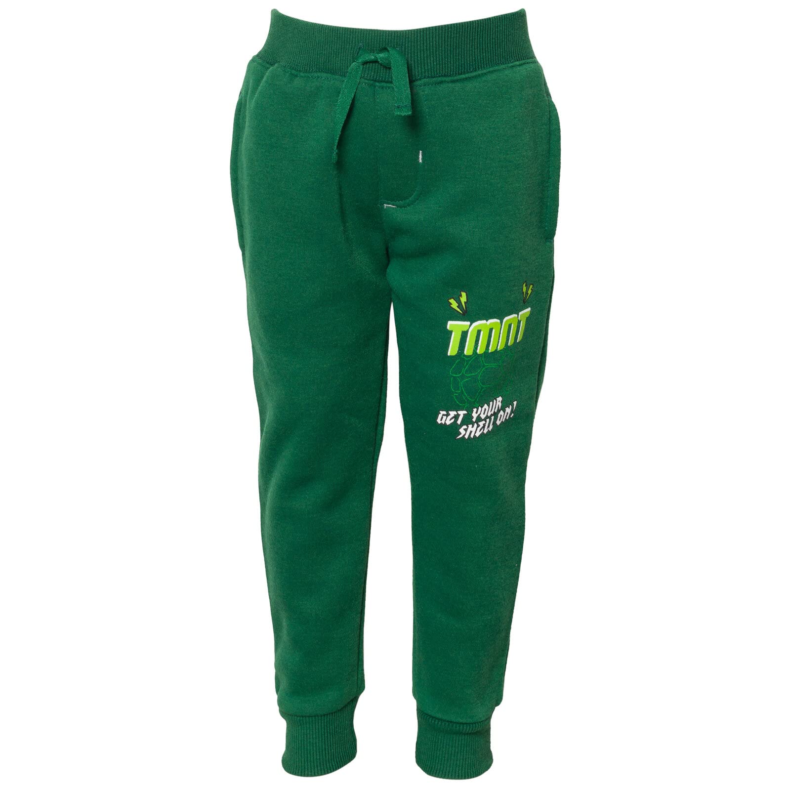 Teenage Mutant Ninja Turtles Michelangelo Raphael Leonardo Big Boys Fleece Pullover Hoodie Pants Gray/Green 14-16