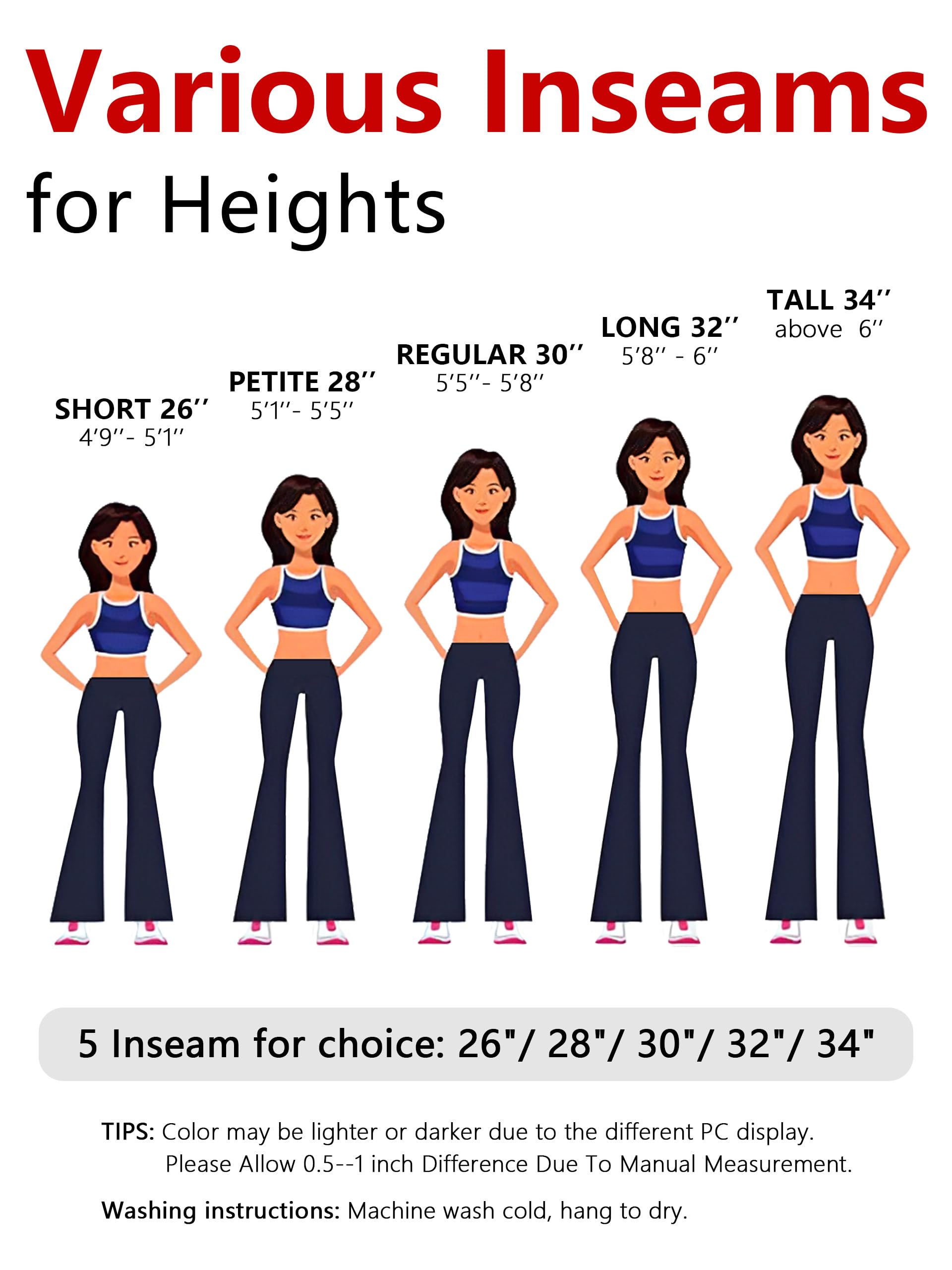 Tapata Women's 28''/30''/32''/34'' Stretchy Bootcut Dress Pants with Pockets Tall, Petite, Regular for Office Work Business 32",Oatmeal,M