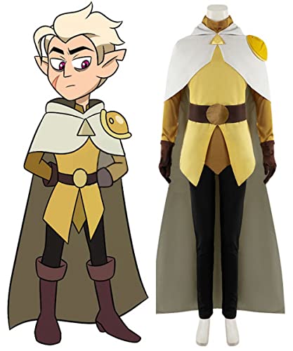MelangCos Golden Guard Cosplay Hunter Costume for the Owl House Halloween Outfit (L, Hunter)