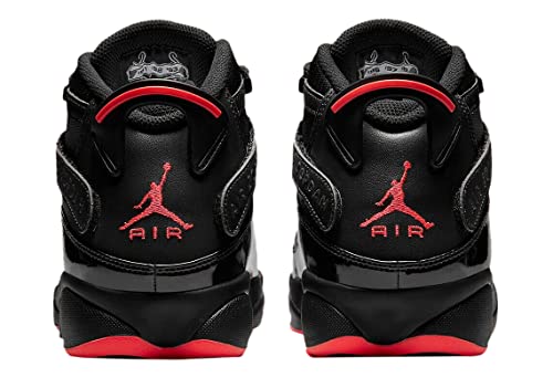 Nike Men's Jordan 6 Rings Black/Infrared 23-Black (322992 066) - 10