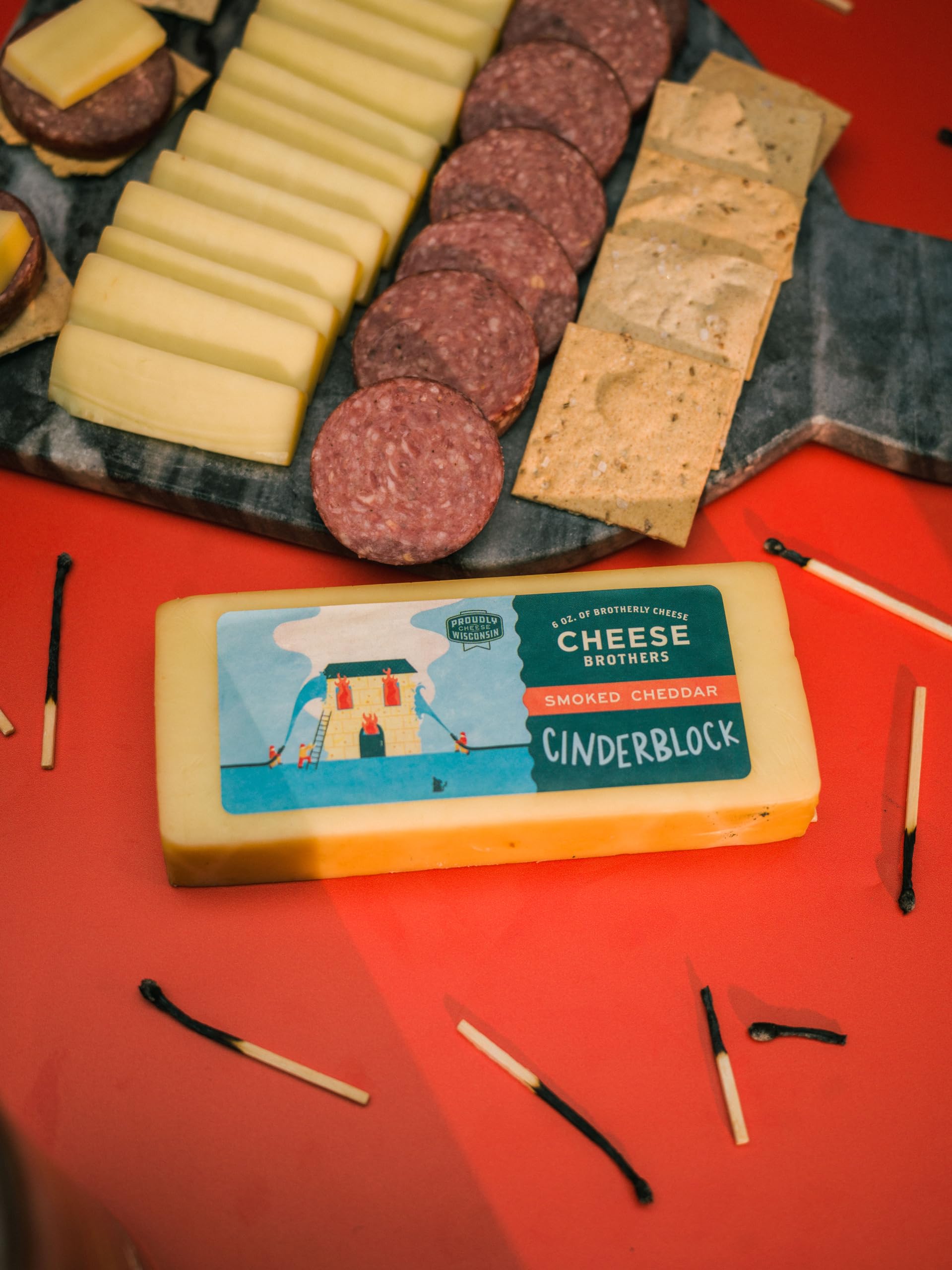 Cheese Bros. Cheddar Cheese | Made in Wisconsin (Variety Pack, 4 Count)