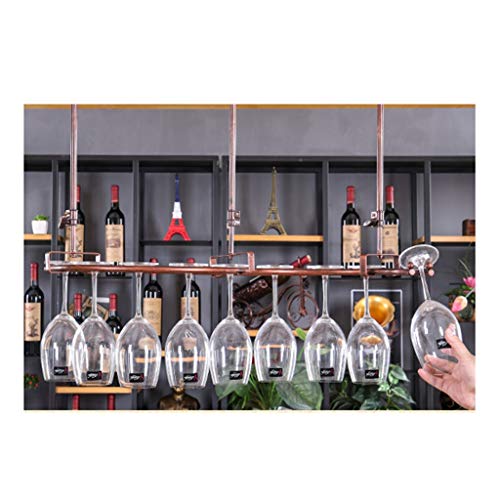 WXXGY Hanging Wine Glass Holder Creative Wine Glass Holder Goblet Holder Upside Down Glass Holder/White/55X19Cm