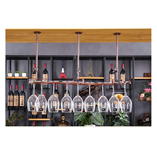 WXXGY Hanging Wine Glass Holder Creative Wine Glass Holder Goblet Holder Upside Down Glass Holder/White/55X19Cm