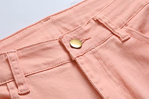 WULFUL Men's Ripped Jeans Slim Fit Skinny Stretch Comfy Denim Jeans Pants