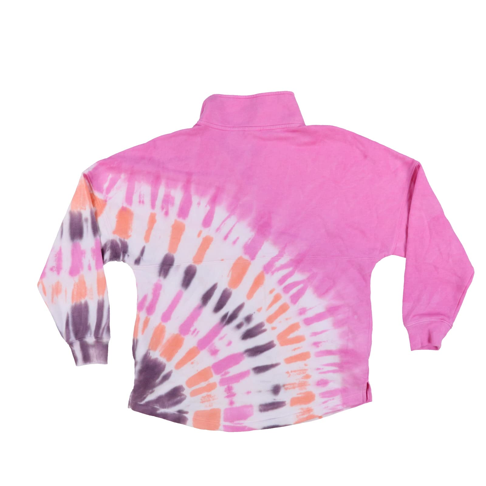 Victoria's Secret Half Zip Tie Dye Sweatshirt (XL, Pink)