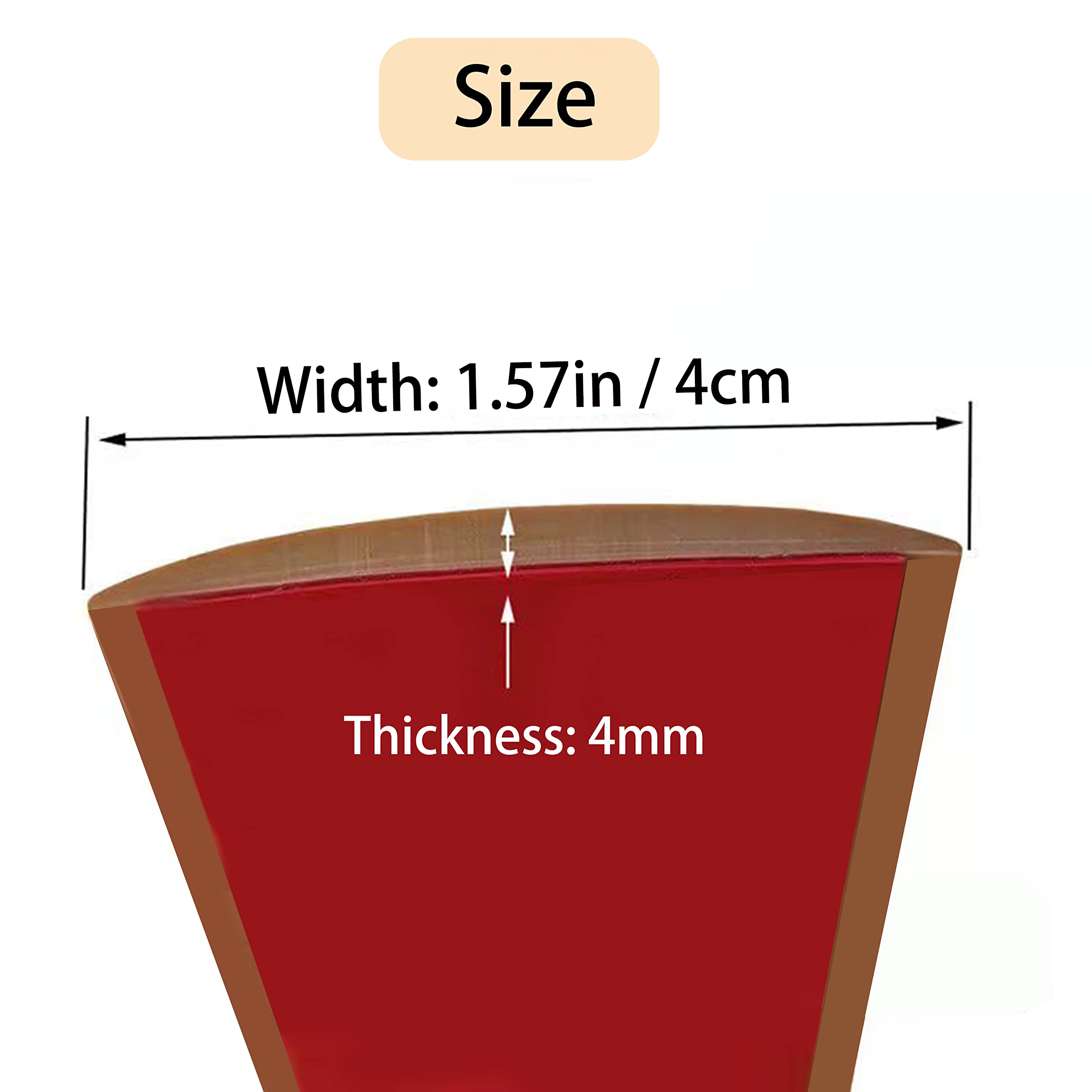 Self-Adhesive Floor Transition Strip - Cover Threshold Repair Gap Vinyl Flooring Transitions Laminate Flat Divider Minimalism Oak Wood Grain Design 6.6FT (4cm, Gray)