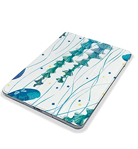 Cute Jellyfish Nature Ocean case Compatible with iPad Mini Air Pro 7.9 8.3 9.7 10.2 10.9 11 12.9 inch Pattern Cover New 2022 2021 Trifold Stand 3 4 5 6 7 8 9 Generation 453 (11" Pro 1/2/3 gen)