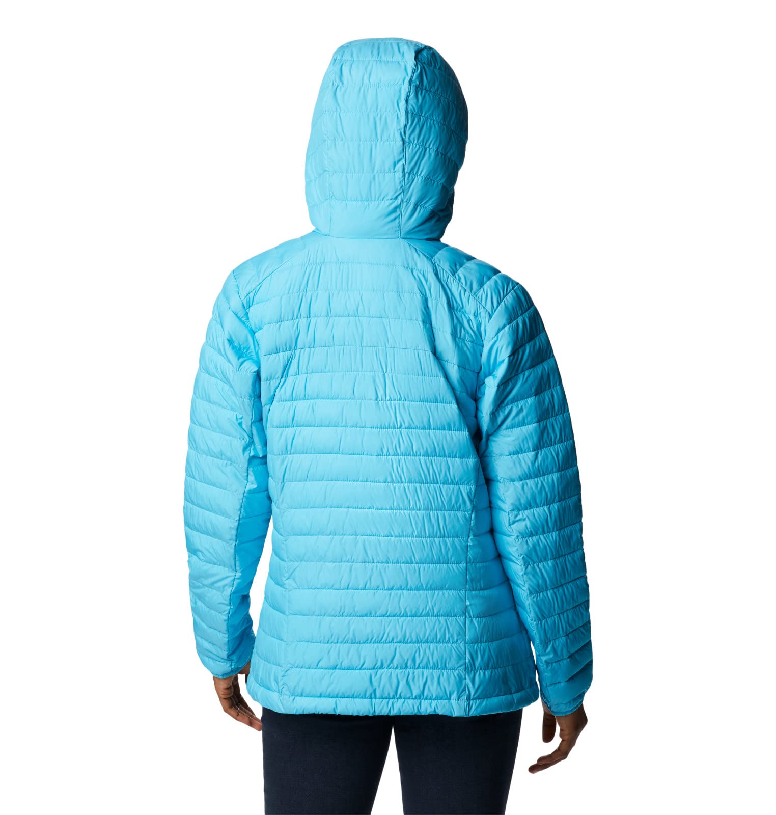 Columbia Women's Silver Falls Hooded Jacket, Atoll, X-Large