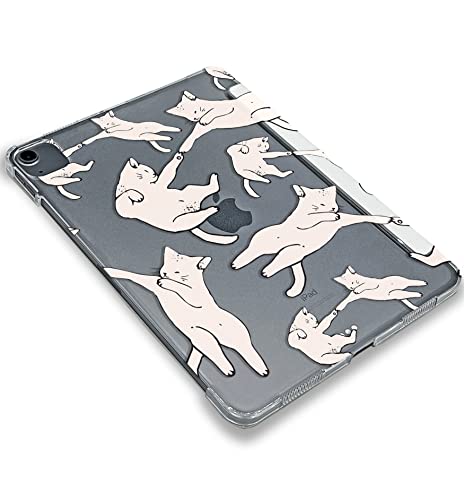 Renaissance Creation of Adam Cats case Compatible with iPad Mini Air Pro 7.9 8.3 9.7 10.2 10.9 11 12.9 inch Pattern Cover New 2022 2021 Trifold Stand 3 4 5 6 7 8 9 Generation 427 (10.9" Air 4)
