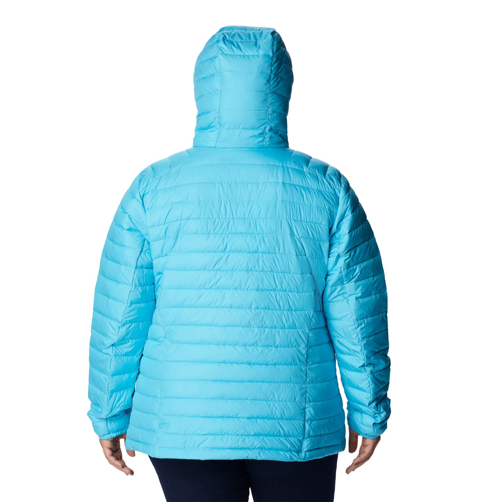 Columbia Women's Silver Falls Hooded Jacket, Atoll, Medium