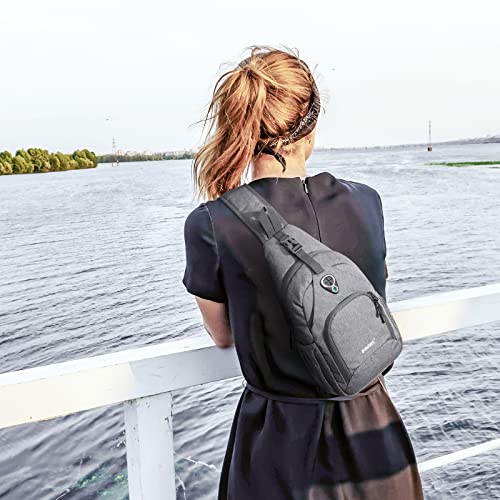 G4Free RFID Sling Bag Crossbody Backpack Small Chest Shoulder Bag Hiking Outdoor