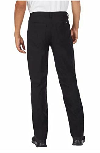 Eddie Bauer Men's Fleece Lined 2-Way Stretch Tech Pant (40W x 30L, Black)