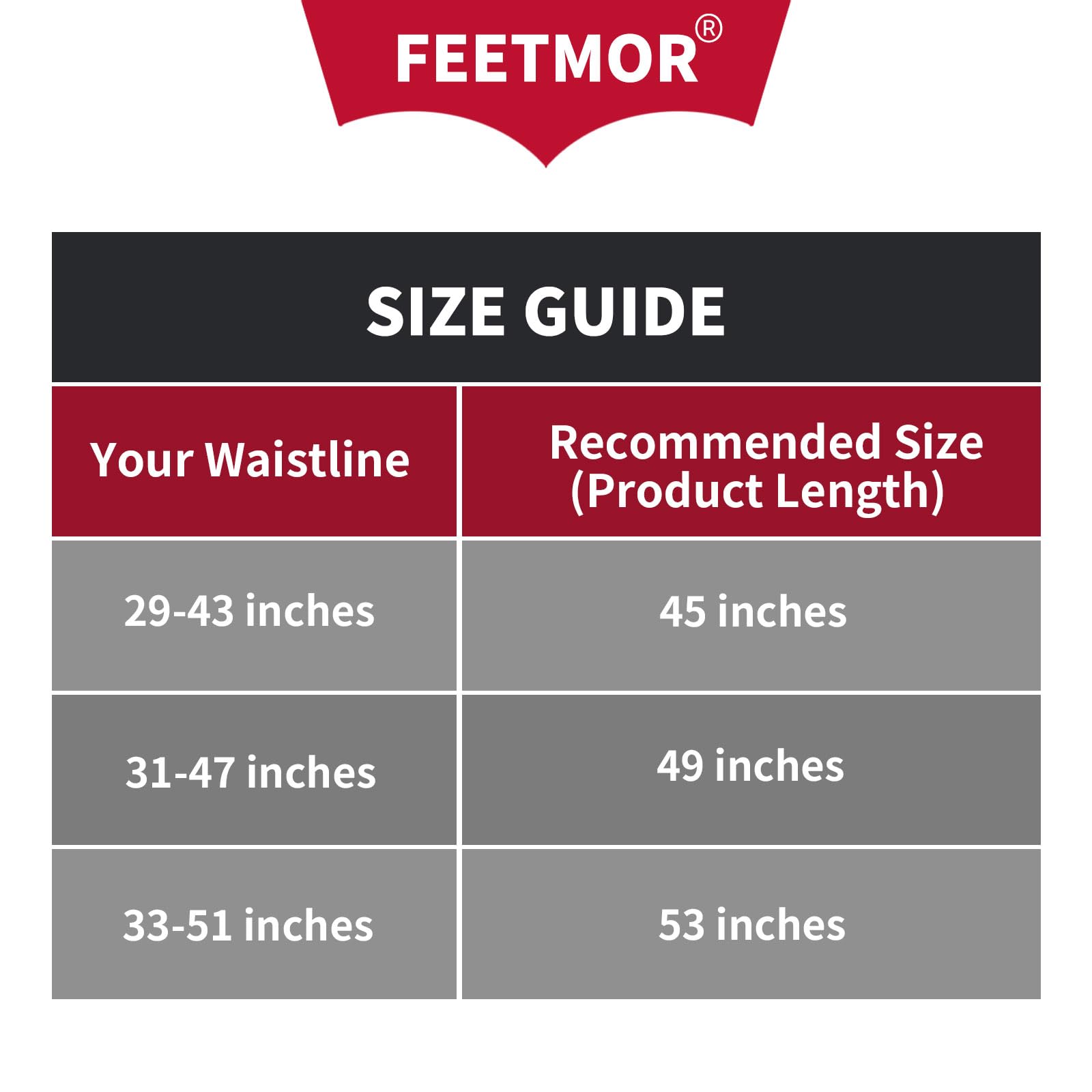 FEETMOR Heated Waist Belt, Electric Heating Pad for Low Back and Belly, Cordless Rechargeable Battery Powered Wrap for Period Cramps