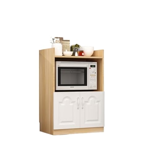 FURUIWUFENG Sideboard Sideboard Cabinet Modern Simple Oven Cabinet Multifunctional Storage Locker Side Cabinet Cupboard Kitchen Shelf Double Door Buffet Cabinet and Sideboard (Size : Small)