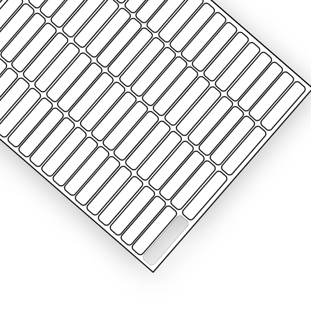 800 EcoSwift Shipping Labels 1 3/4 x 1/2 inches Mailing Address Return Inventory Blank White Self Adhesive for Laser Inkjet Printer 1.75 x 0.5