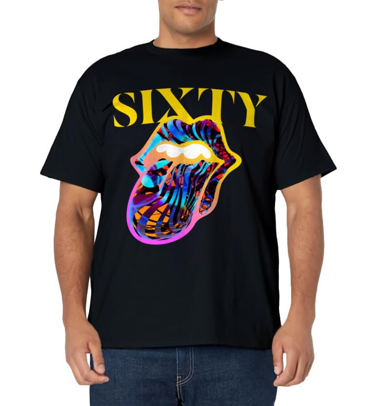 Official Rolling Stones Sixty Tongue T-Shirt
