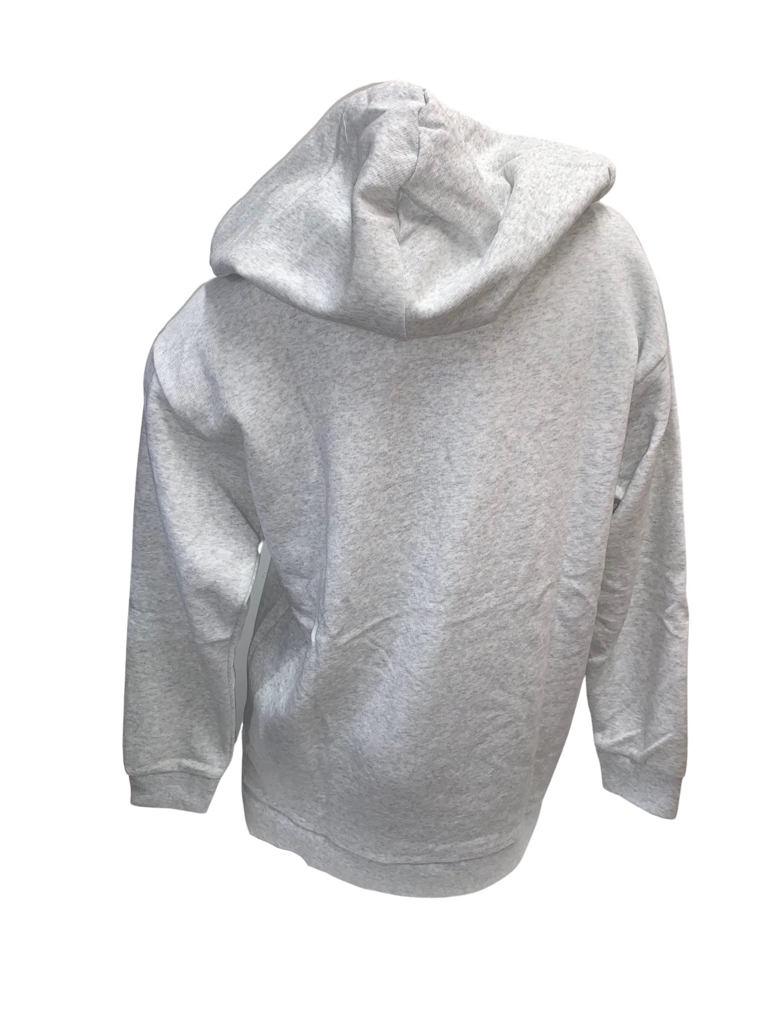Victoria's Secret Pink Everyday Campus Pullover Sweatshirt Rhinestone Hoodie Color Gray Rainbow Shine Size X-Large New