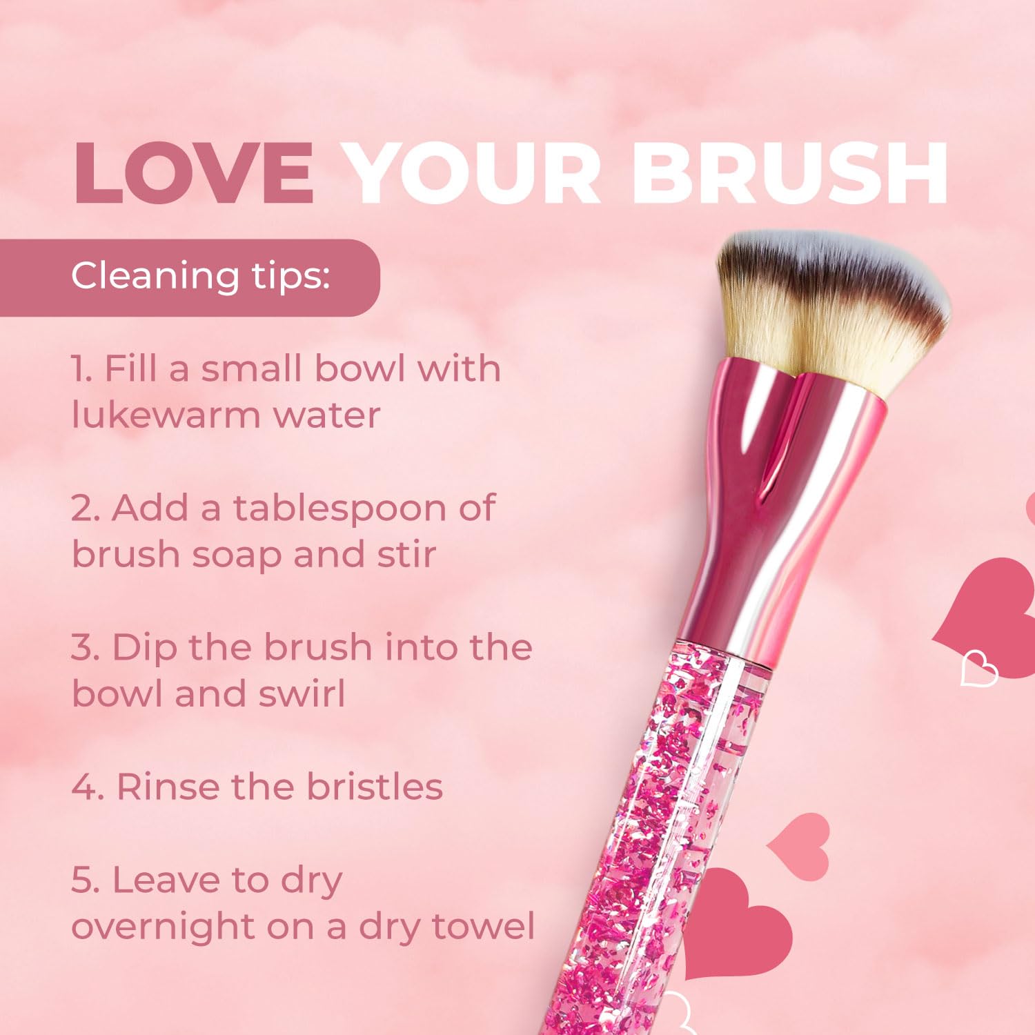 Blending Liquid Makeup Foundation Brush - Kabuki Contour Brush, Face Buffing Brush With Pro Quality Synthetic Dense Bristles For Stippling Mineral Cream, Powder, Blush