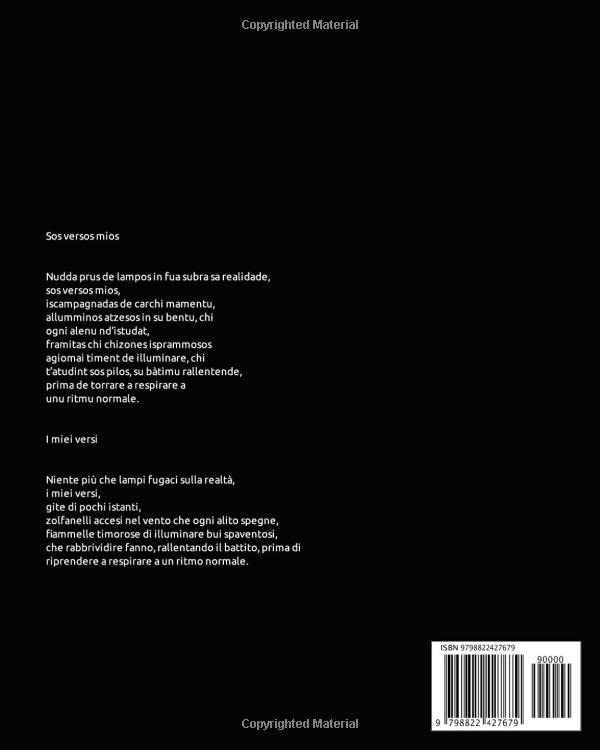 Recuende a domo: Sas poesias in limba sarda comuna e italianu Tornando a casa Canzoniere in logudorese e italiano (Italian Edition)
