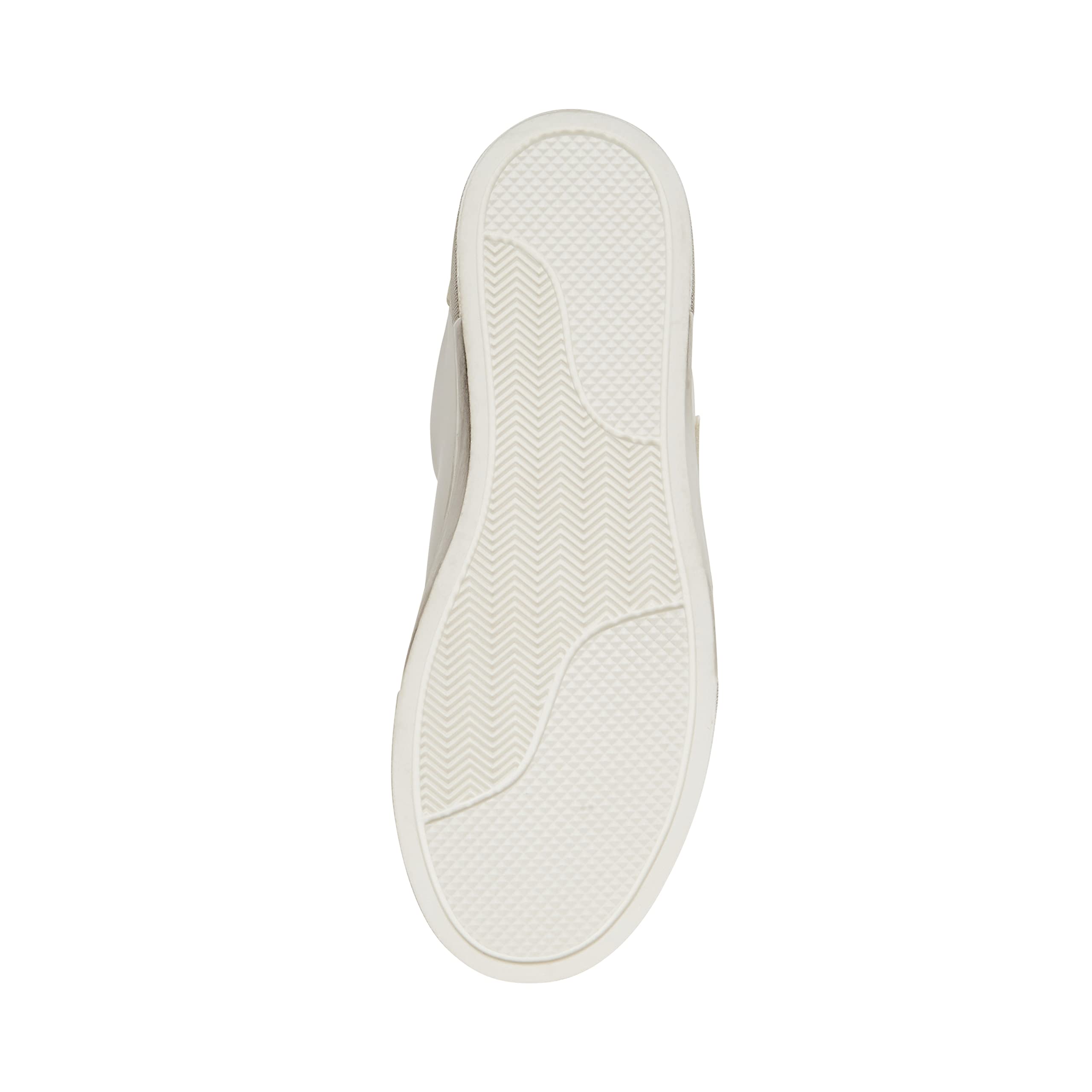 Steve Madden Women's Rezume Sneaker, White, 8
