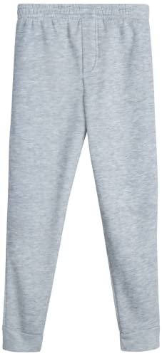 Nickelodeon Boys' 3 Piece Sweatsuit Set - Jogger Pants, Zip Up Hoodie Sweatshirt, and T Shirt (2T-7), Size 4, Work Hard/Black/Grey