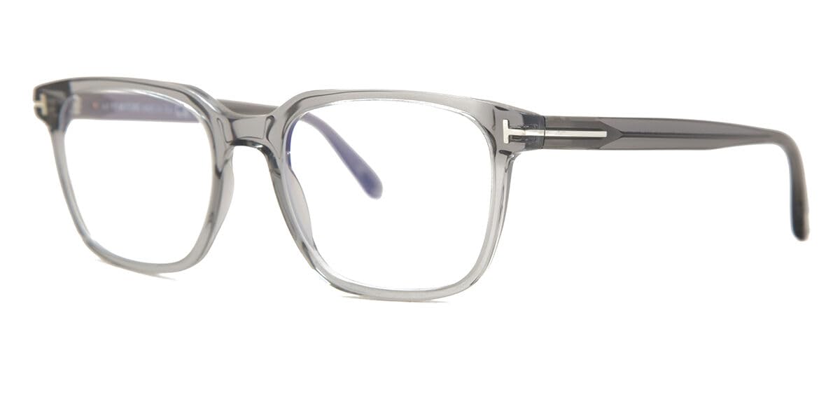 Tom Ford FT 5818-B BLUE BLOCK Shiny Grey 53/19/145 men Eyewear Frame