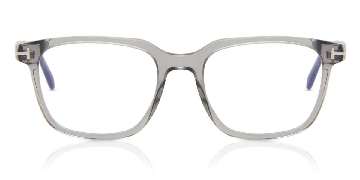 Tom Ford FT 5818-B BLUE BLOCK Shiny Grey 53/19/145 men Eyewear Frame
