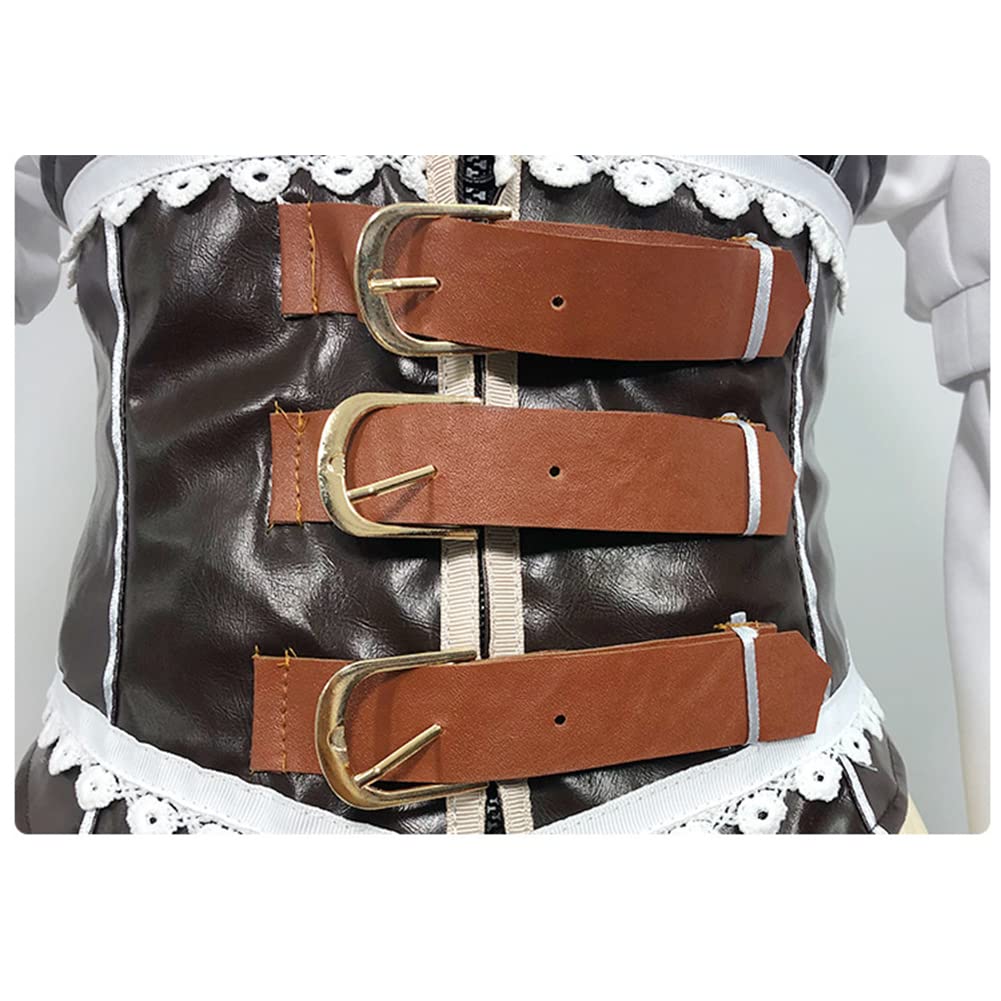 Lioskey Tomoe Mami Cosplay Costume Madoka Magica Cosplay Dress Uniform Outfit Halloween Full Set(M, Costume)