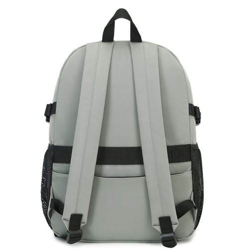MIRLEWAIY Casual Laptop Daypack College Backpack Lightweight School Bookbag Travel Backpack Work Bag For Boys Girls, Green
