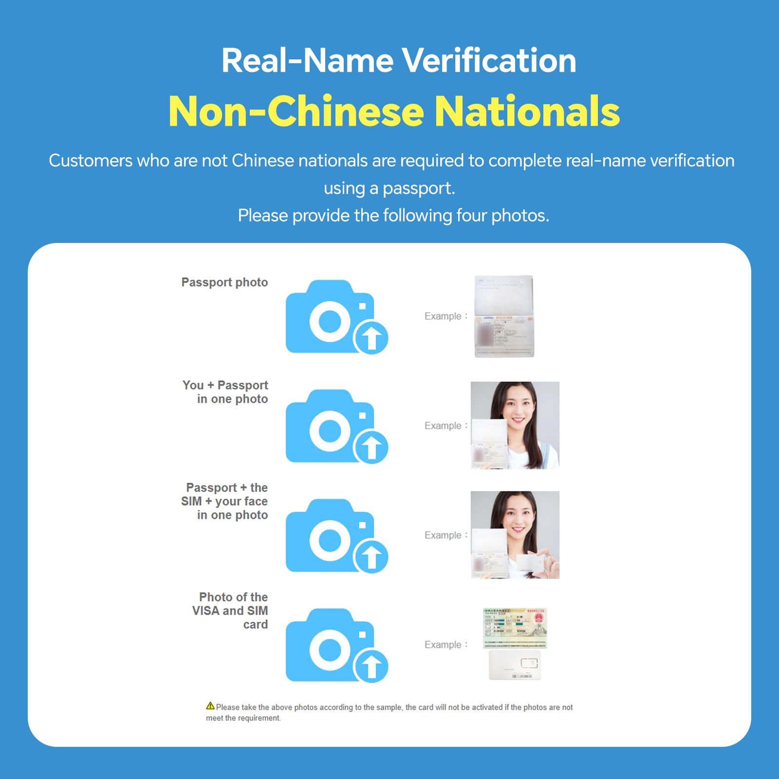 China SIM Card with Calls and Text 4G Network 30 Days 10GB Data 30 Minutes to Mainland China, Receiving SMS Free (Requires Real Name verification)