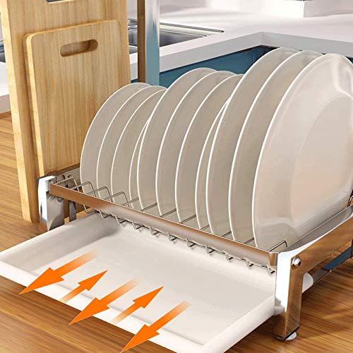 PDGJG 304 Stainless Steel Dish Rack Drain Rack Drying Filter Tableware Storage Box Dishes Dishes Supplies Kitchen Racks 2 Layers