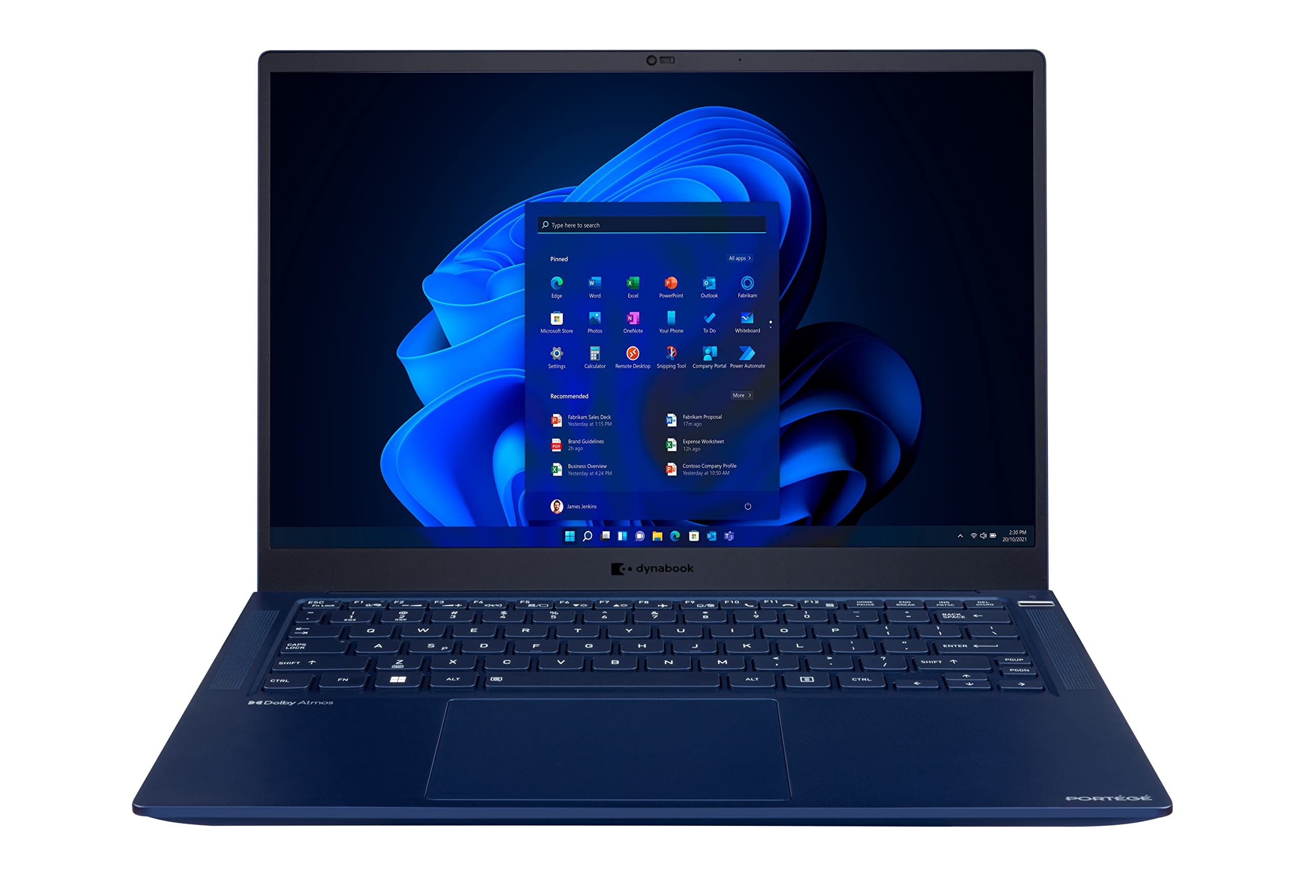 dynabook Portege X40L-K1461 Laptop, 12th Gen Intel Core i5-1250P, 8 GB RAM, 256 GB SSD, 14” IPS Display, Windows 10 Pro, Wi-Fi 6E, Slim and Ultra-Lightweight, Full-Size Backlit KBD (PZA13U-00100M)