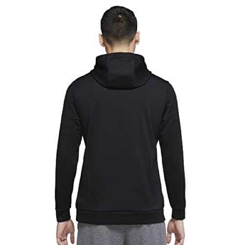 Nike Men's Therma-FIT Graphic 6MO GFX2 Dri-Fit Training Hoodie (as1, alpha, l, regular, regular, Black, Large)