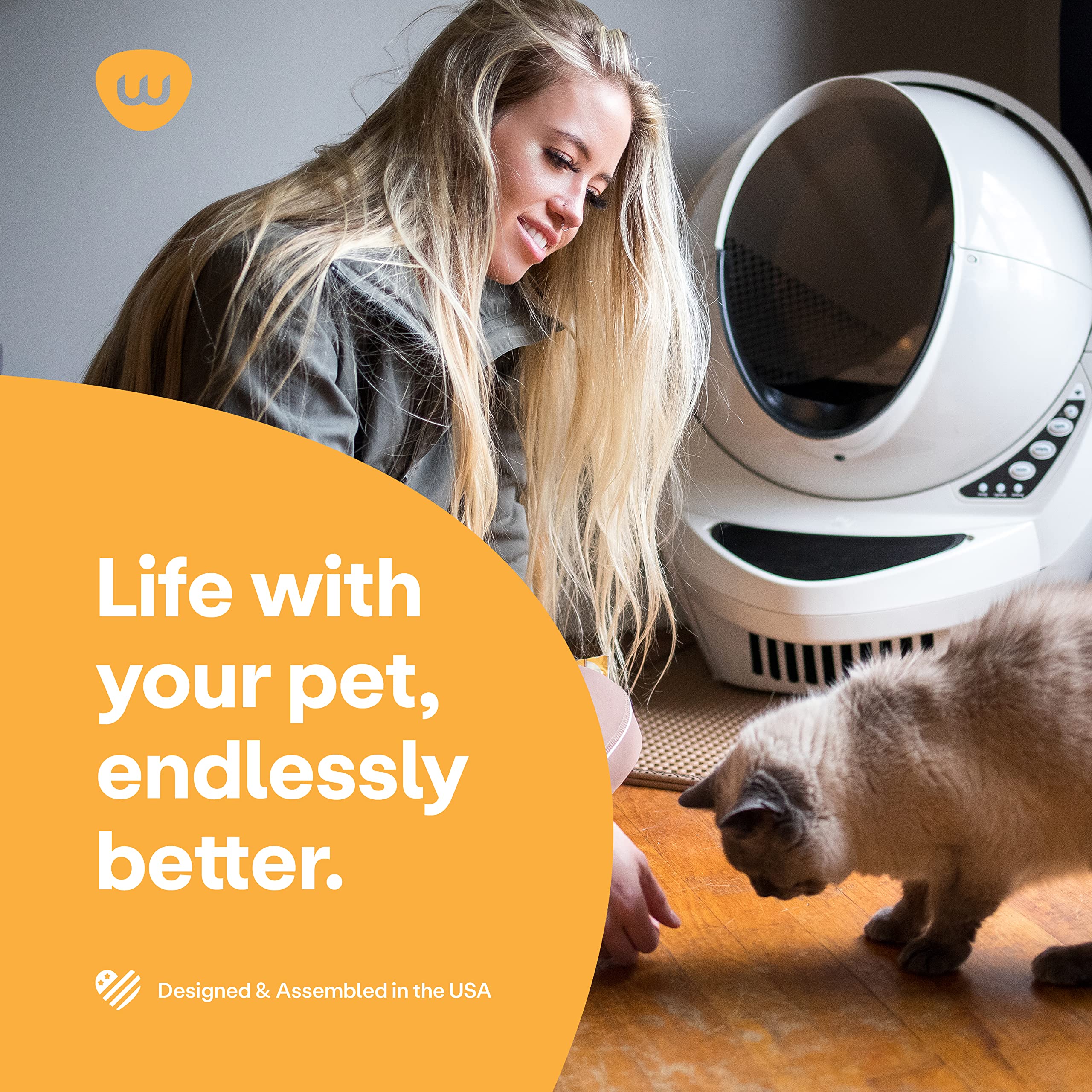 Litter-Robot 3 Accessory Kit by Whisker - Includes LitterTrap Mat, Beige Ramp, Fence, OdorTrap Pod + 1 Pack, for Use with Litter-Robot 3, The Automatic, Self-Cleaning Cat Litter Box