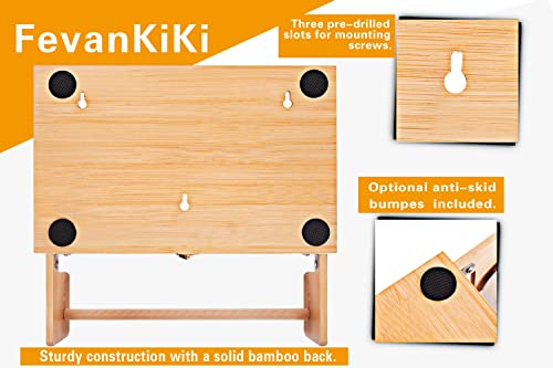 FevanKiKi Hangable Foil and Plastic Wrap Organizer with Cutter,4in1 Plastic Wrap,Aluminum Foil,Wax Paper,Parchment Dispenser and Paper Towel Wall-Mount Roll Holder for Kitchen Drawer and Wall Storage