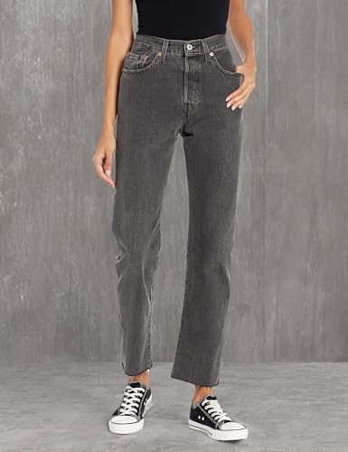 Levi's Women's 501 Original Fit Jeans, (New) Black Stonewash, 29 Regular