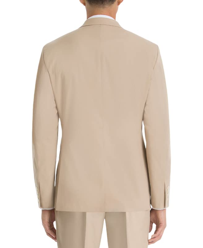 Lauren Ralph Lauren Men's UltraFlex Classic-Fit Cotton Tan Sport Coat (Tan, 46S)