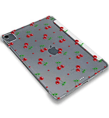 Cute Berry Cherry Fruit case Compatible with iPad Mini Air Pro 7.9 8.3 9.7 10.2 10.9 11 12.9 inch Pattern Cover New 2022 2021 Trifold Stand 3 4 5 6 7 8 9 Generation 416 (9.7" 5/6 gen)