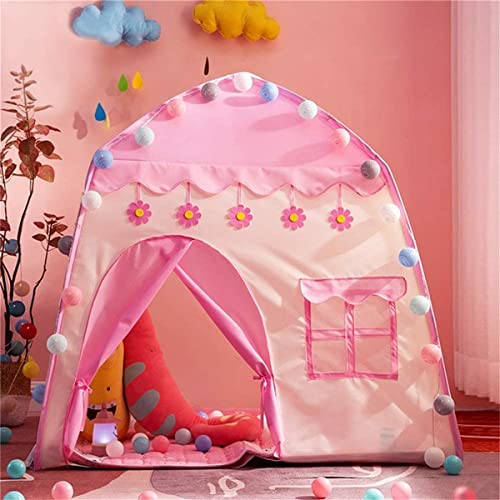 GBB Kids Play Tent Princess Playhouse Pink Castle Play Tent