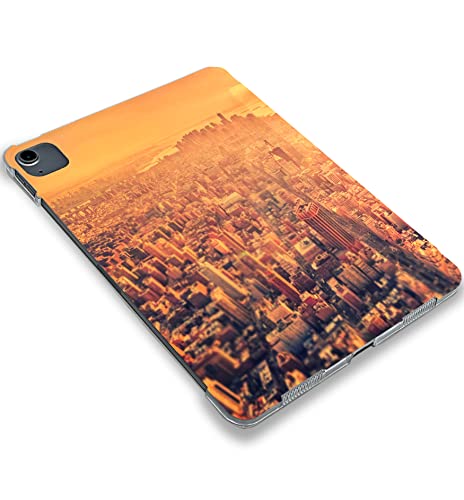 Cute New York City Skyline case Compatible with iPad Mini Air Pro 7.9 8.3 9.7 10.2 10.9 11 12.9 inch Pattern Cover New 2022 2021 Trifold Stand 3 4 5 6 7 8 9 Generation 374 (11" Pro 1/2/3 gen)