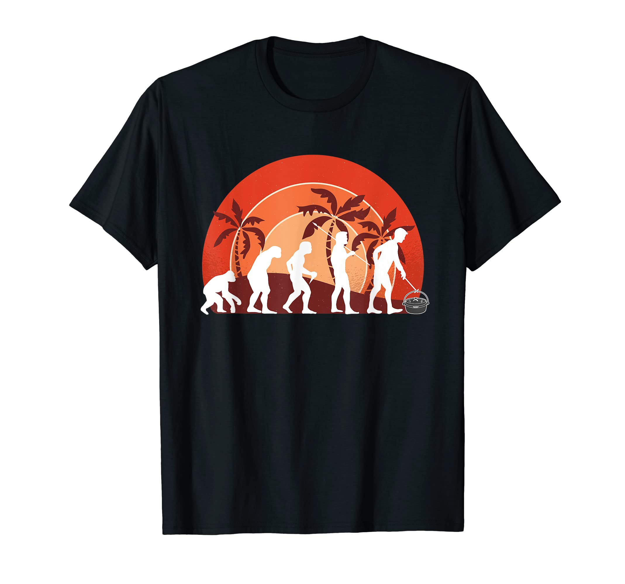 Dutch Oven Cast Iron Pot Dopper Grill Design Dutch Oven T-Shirt