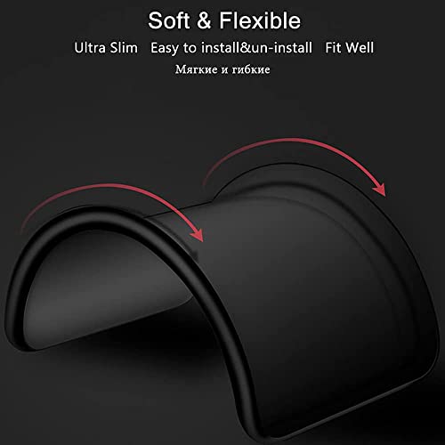 for Oppo Reno 6 Pro 5G Ultra Thin Phone Case, Gel Pudding Soft Silicone Phone Case for Oppo Reno 6 Pro 5G 6.55 inches (Transparent)
