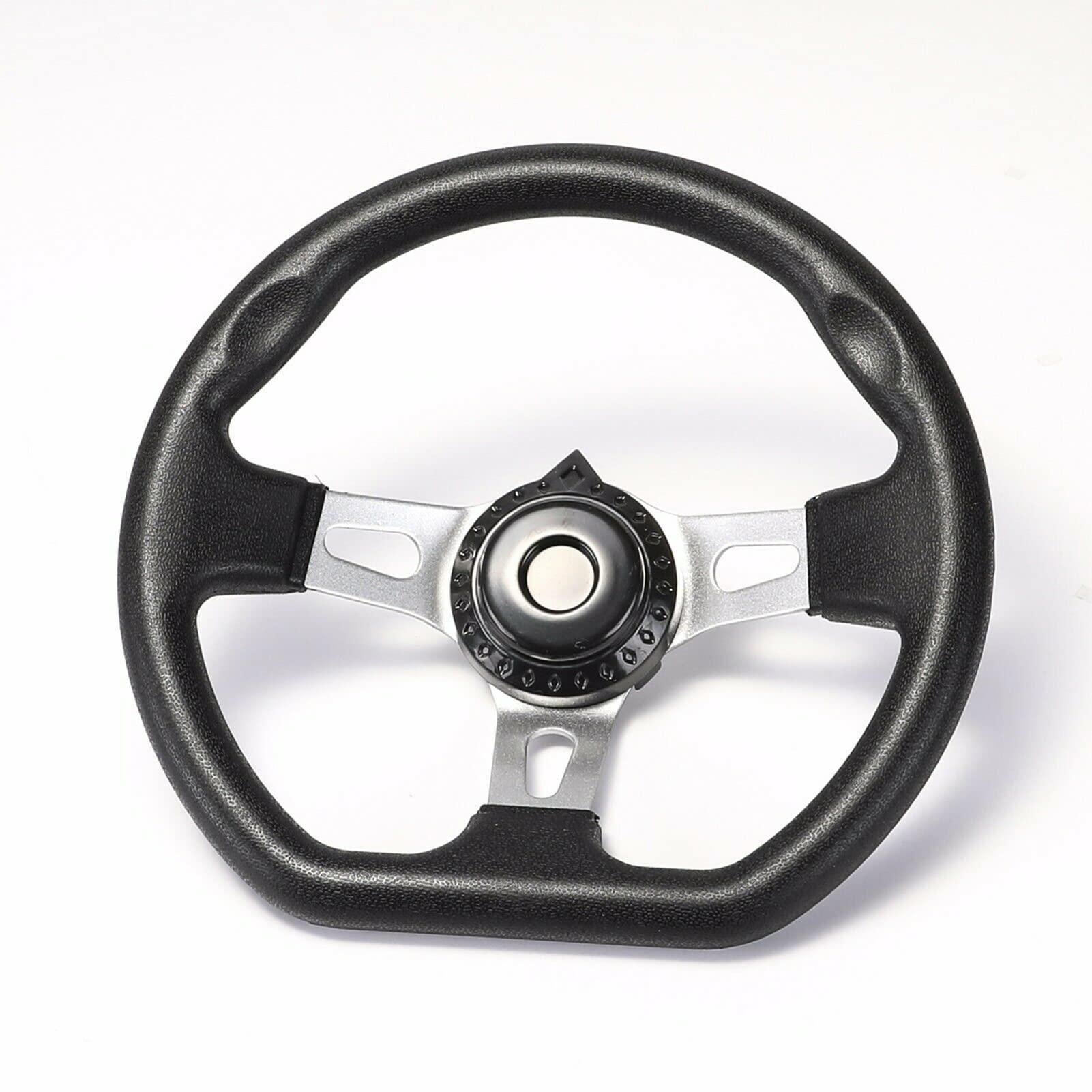 TDPROMOTO Steering Wheel Steel Kit Gear Rack Pinion Adjustable Shaft Set Replacement for 110cc Go Kart