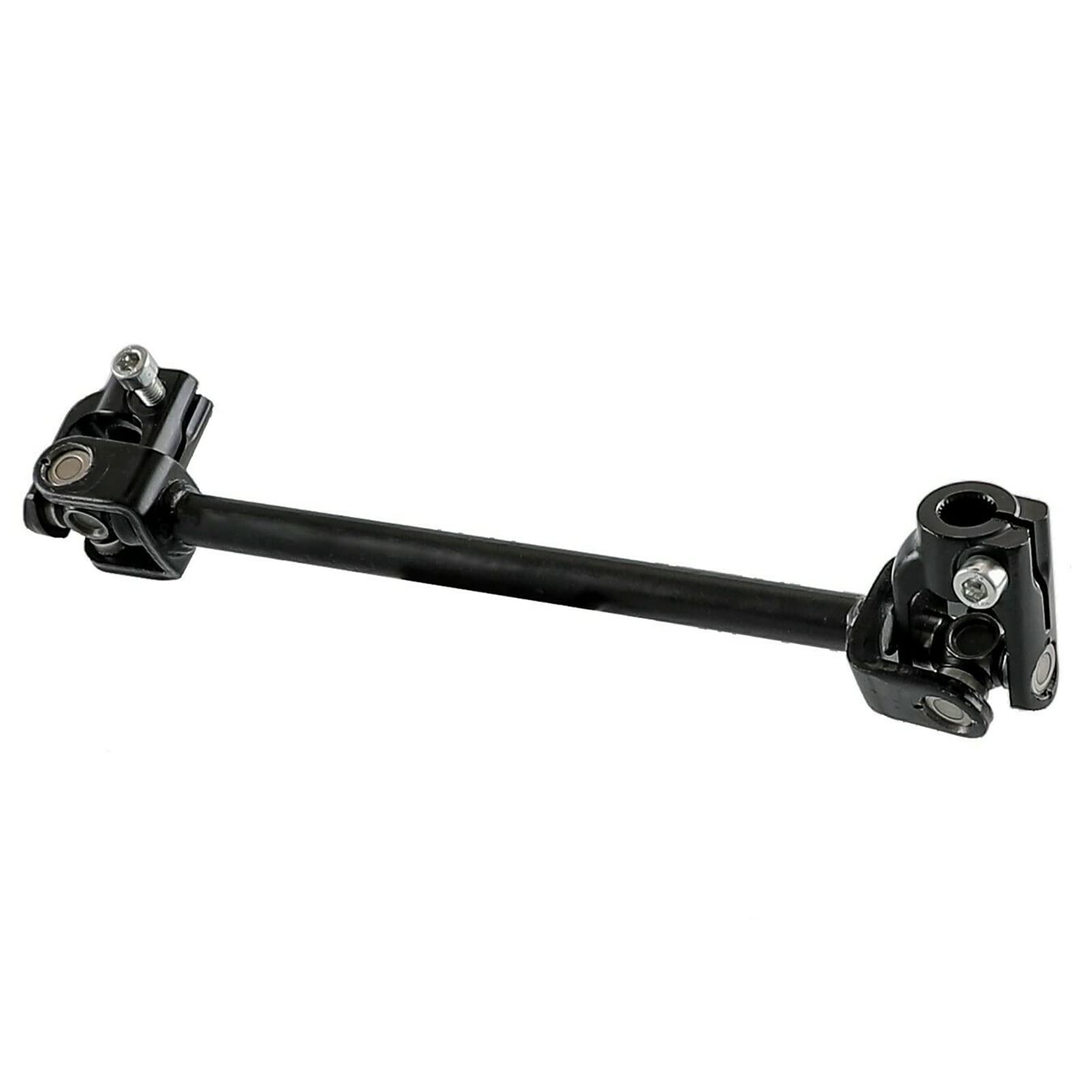 TDPROMOTO Steering Wheel Steel Kit Gear Rack Pinion Adjustable Shaft Set Replacement for 110cc Go Kart